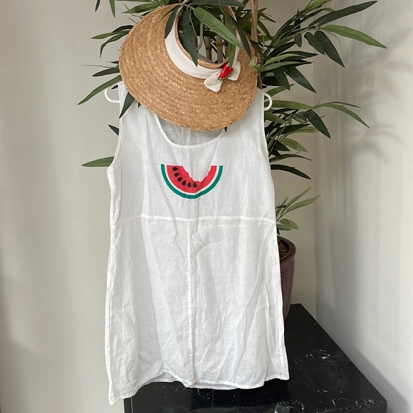 Swim | New Bathing Suit Coverup With Matching Sun Visor | Poshmark